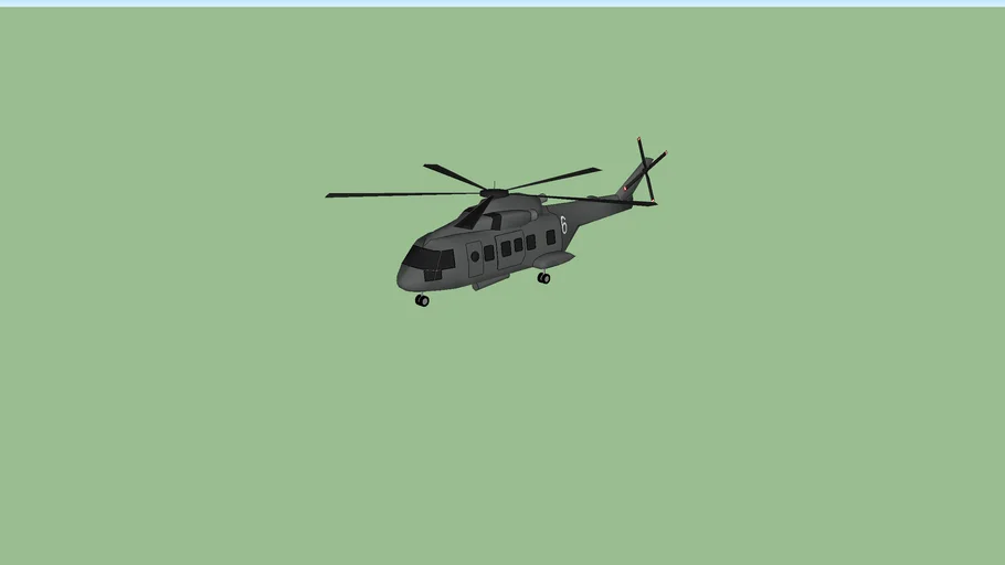 merlin helicopter | 3D Warehouse