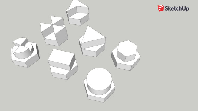 hexagon bases | 3D Warehouse