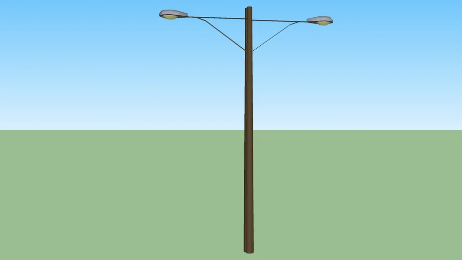 mini 2 lighter (double pole light) | 3D Warehouse