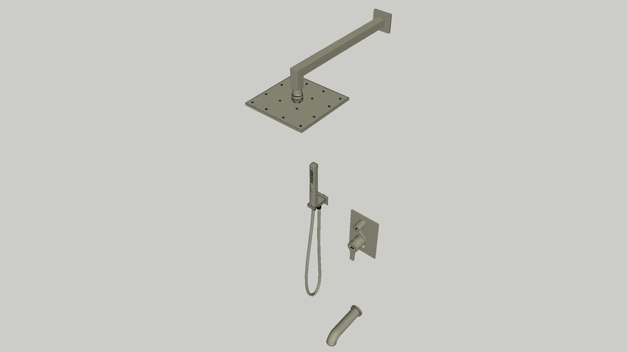 SHOWER SET_061222 | 3D Warehouse
