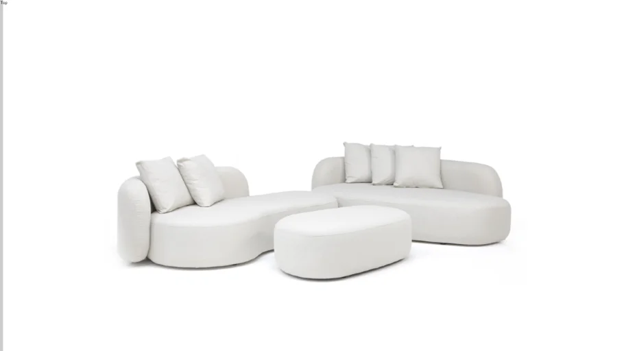 Sofá-Soul-Hafatto | 3D Warehouse