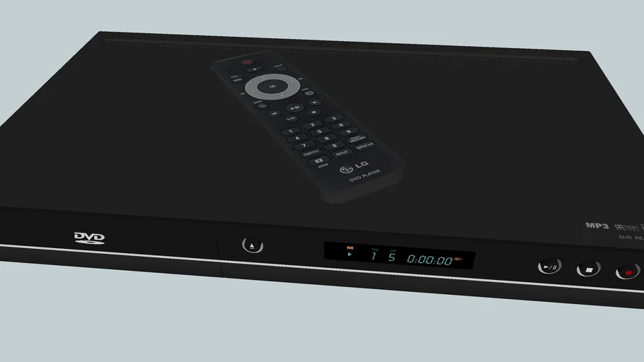 DVD PLAYER DVD player 播放器 | 3D Warehouse