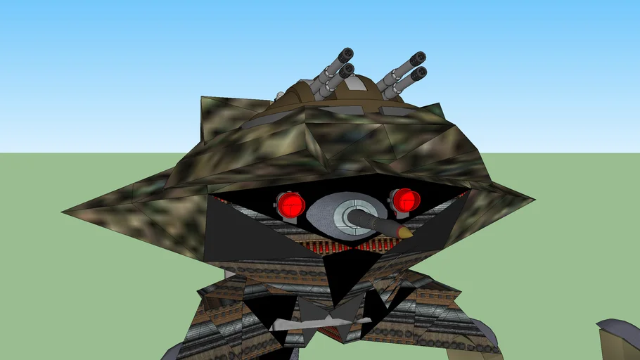 Anti aircraft mantis drone | 3D Warehouse