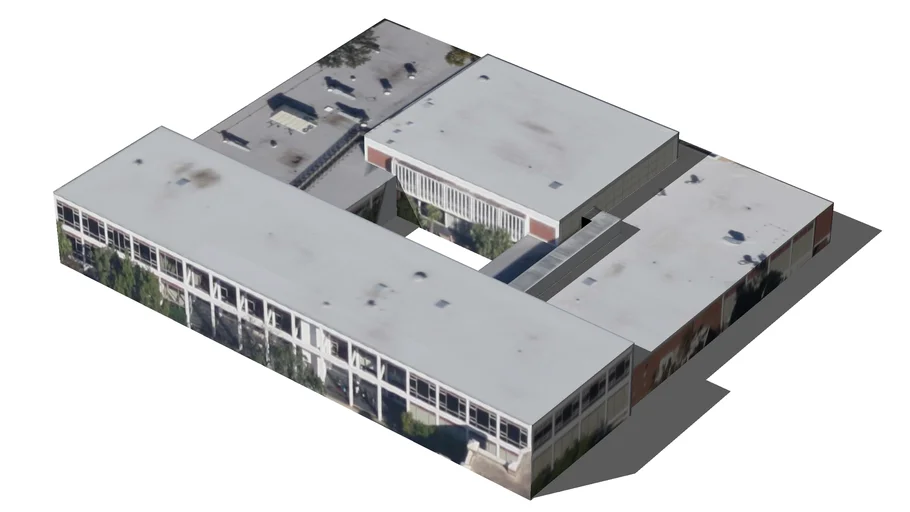 Dana Student Center in New Orleans, LA, USA | 3D Warehouse