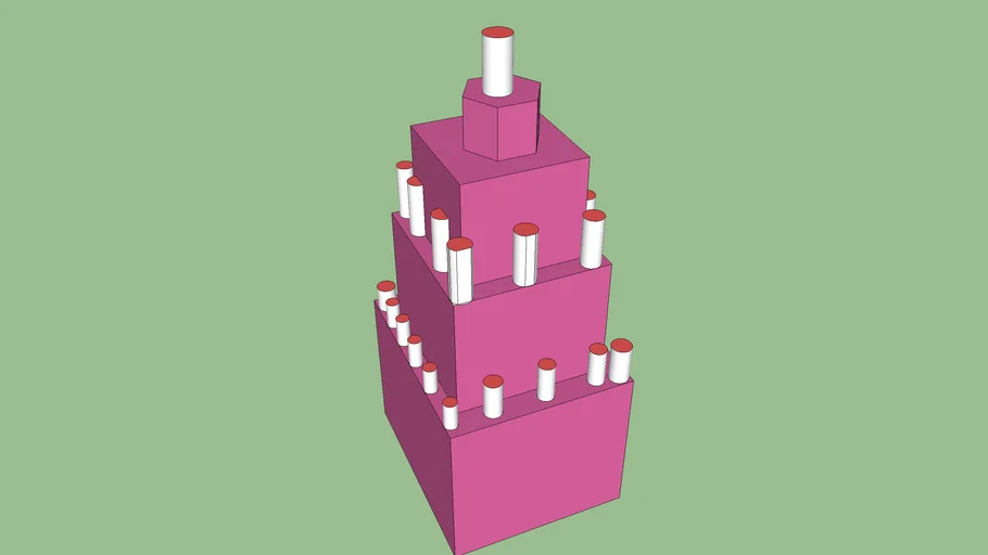 Wedding Cake | 3D Warehouse
