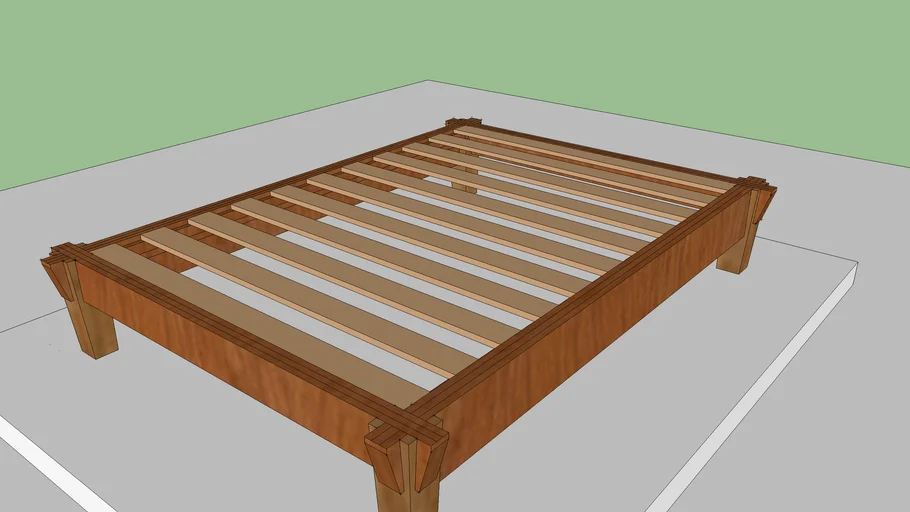 platform bed | 3D Warehouse