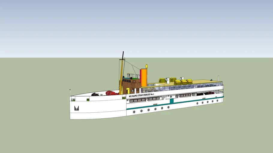 Steam Ferry | 3D Warehouse