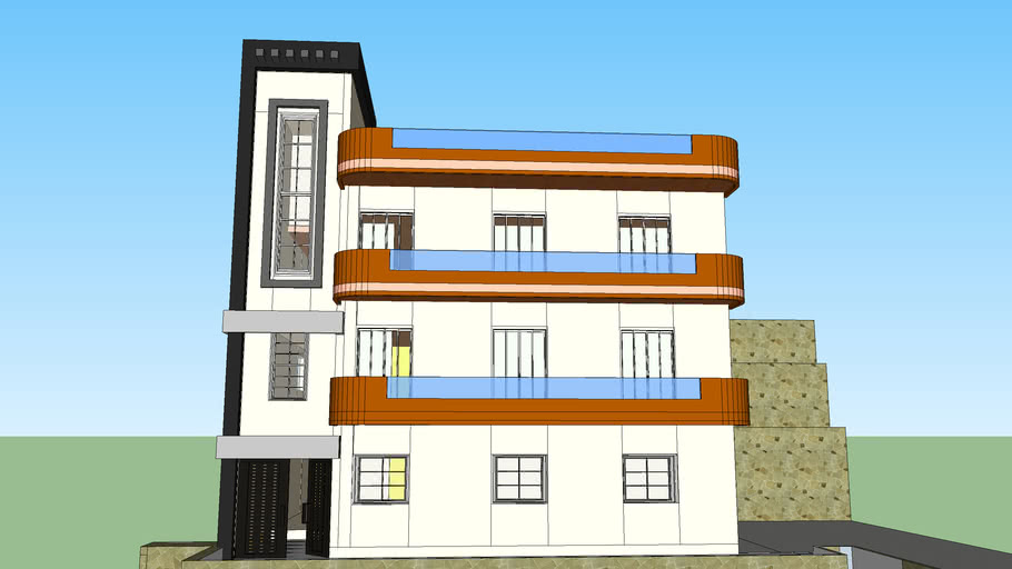 3 FLOOR TRADITIONAL | 3D Warehouse