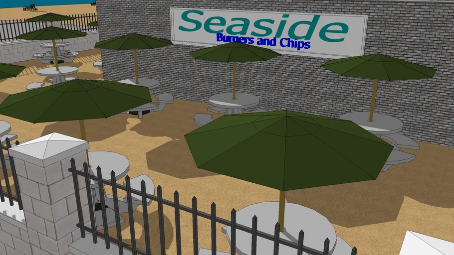 WTP Island docks and surounding area | 3D Warehouse