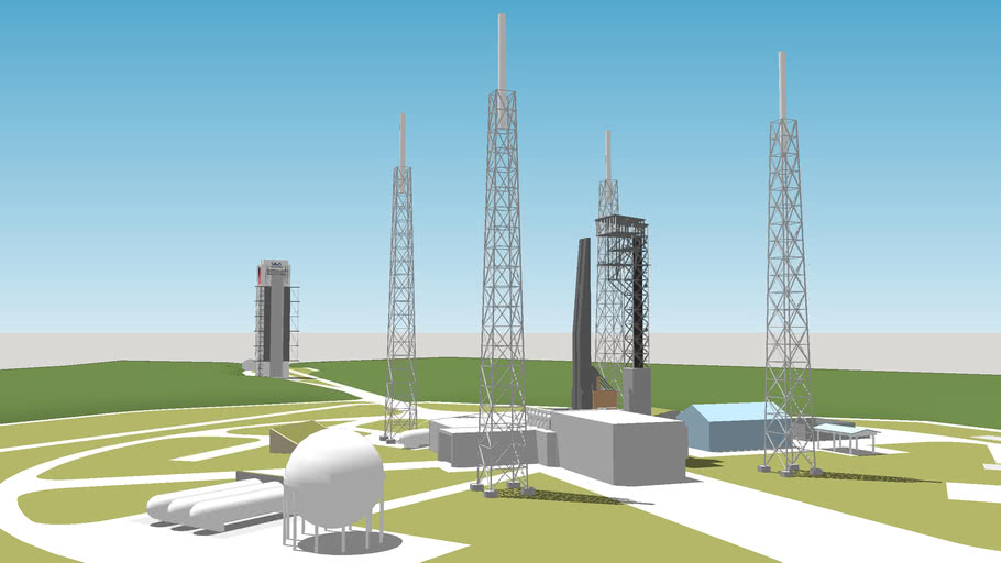 Cape Canaveral Space Launch Complex 41(USA:1965～) | 3D Warehouse