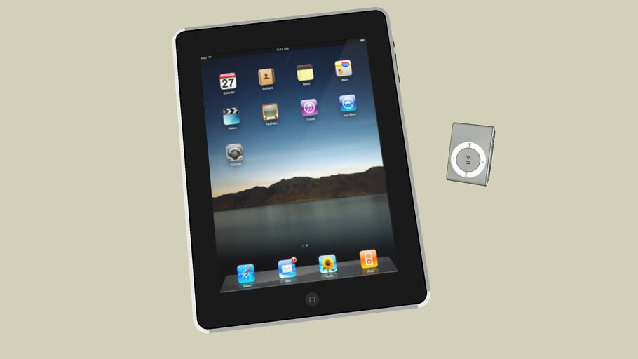 iPad with Free Gift | 3D Warehouse