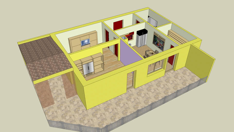 another furnished appartment | 3D Warehouse