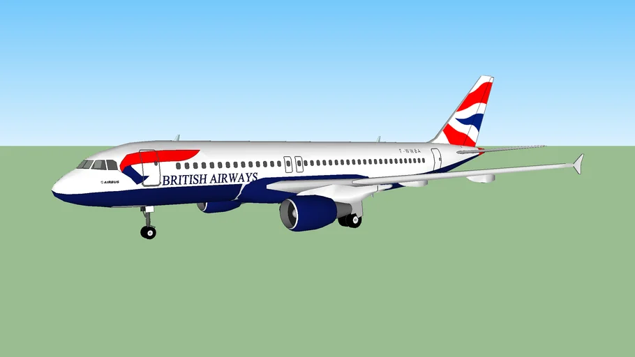 British Airways A320 | 3D Warehouse