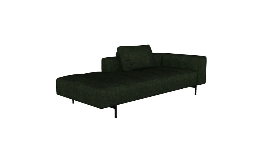 Sofá em couro legítimo Baru - Salva Design | 3D Warehouse