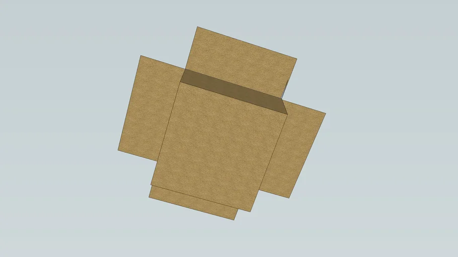 Cardboard Box | 3D Warehouse