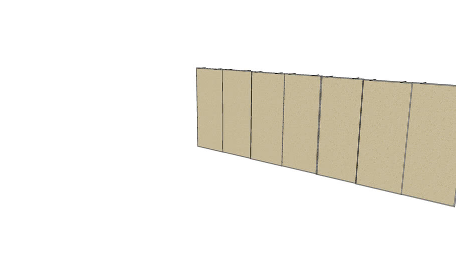 Partition wall | 3D Warehouse