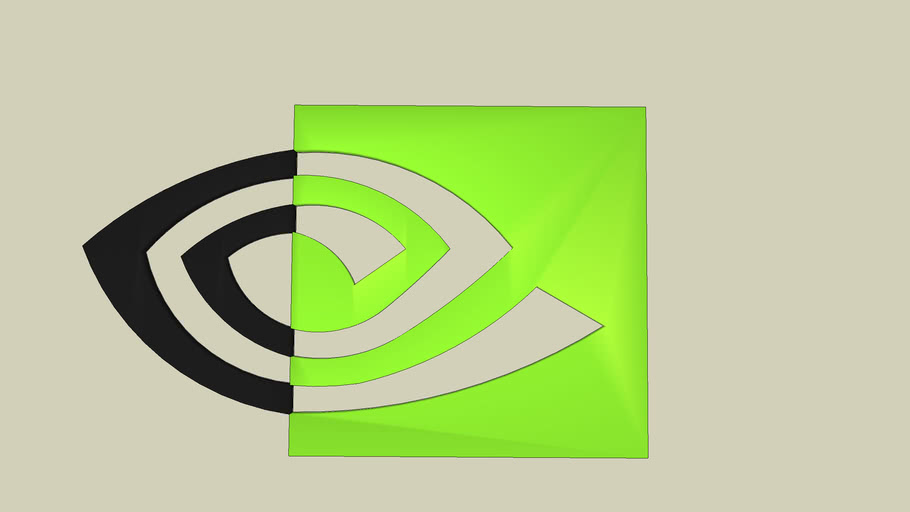 nVidia logo | 3D Warehouse