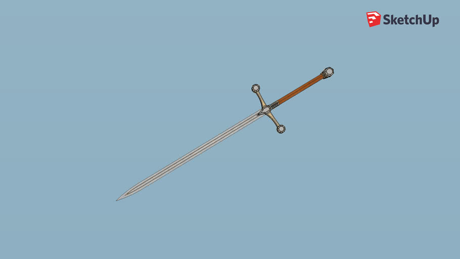 Greatsword Guard/Pommel Template | 3D Warehouse