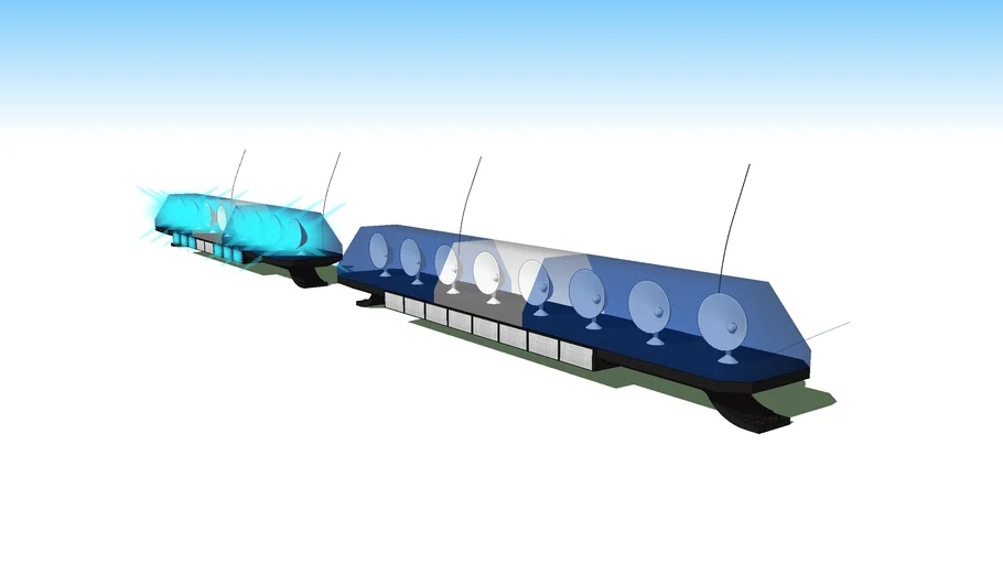 Rotating Light Bar | 3D Warehouse