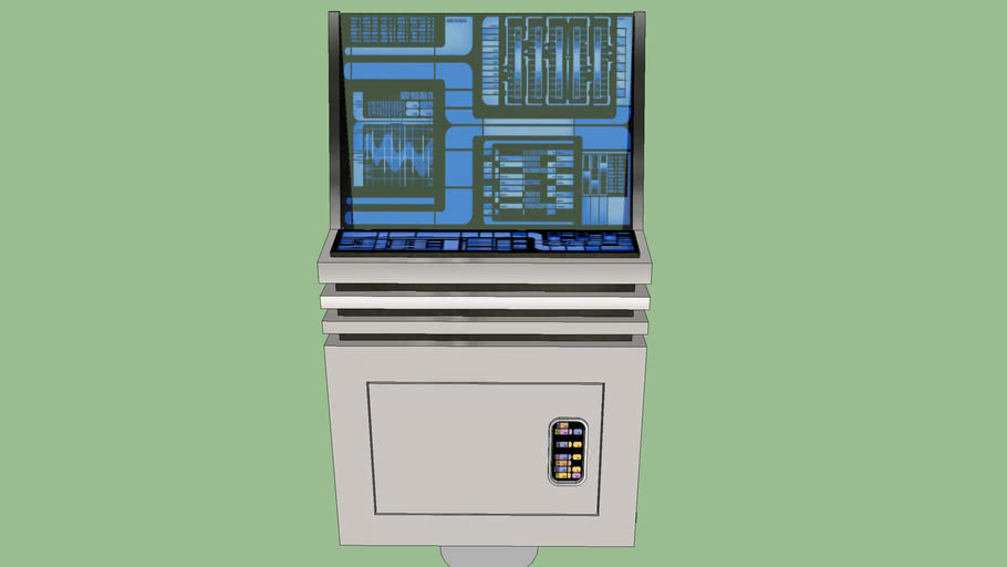 SciFi Engineering Console mkII | 3D Warehouse