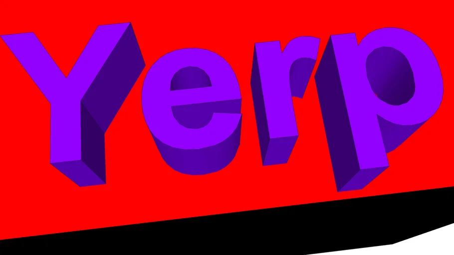 Yerp | 3D Warehouse