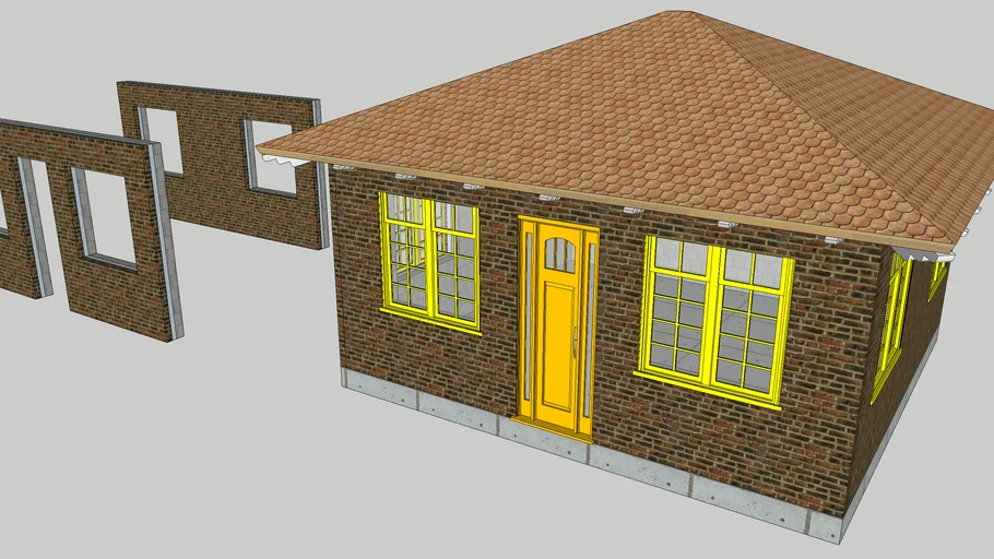 Building Panel Walls | 3D Warehouse