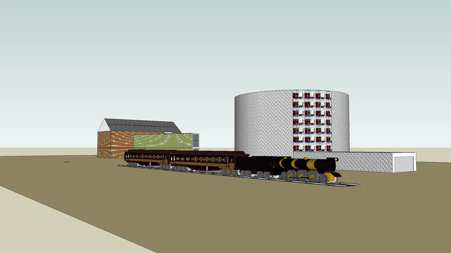 Small Factory | 3D Warehouse