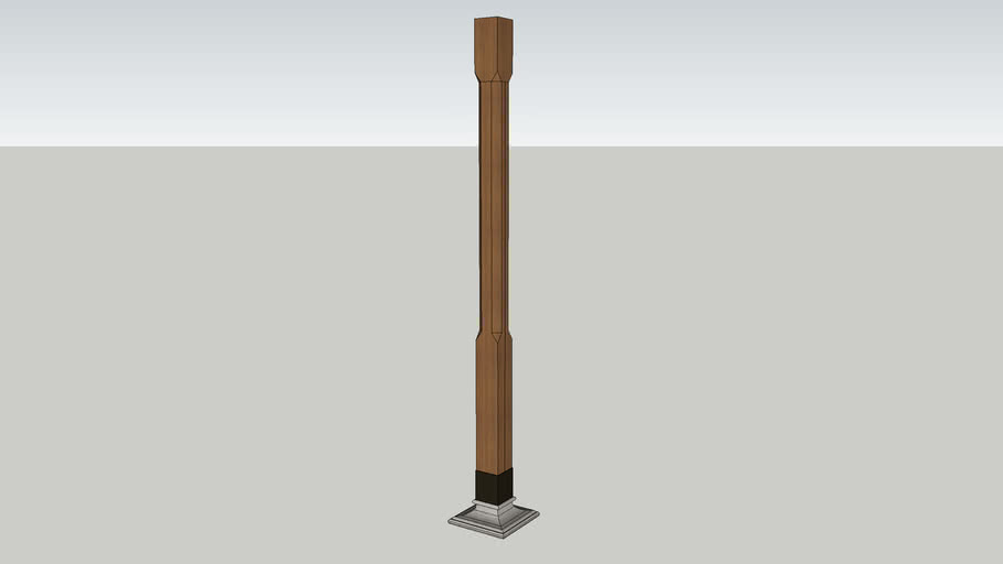 Timber Column Kandy Sri Lanka | 3D Warehouse