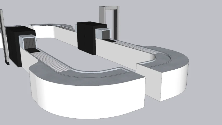 Airport Baggage Scanner | 3D Warehouse