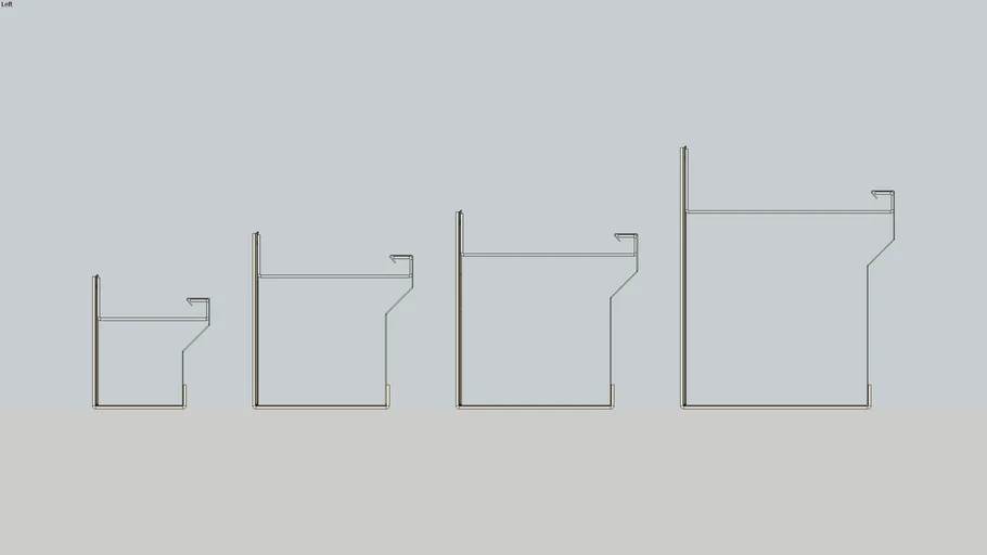 Industrial Series Gutter G1 | 3D Warehouse