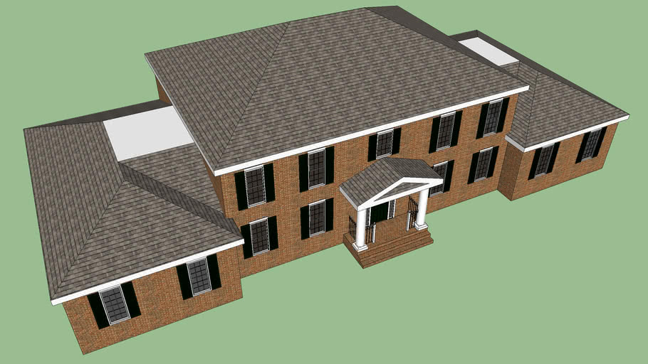 Southern colonial home | 3D Warehouse