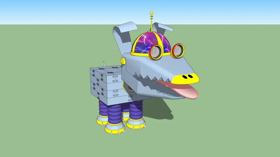 Robot Goddard De Jimmy Neutron How To Draw Goddard From Jimmy Neutron