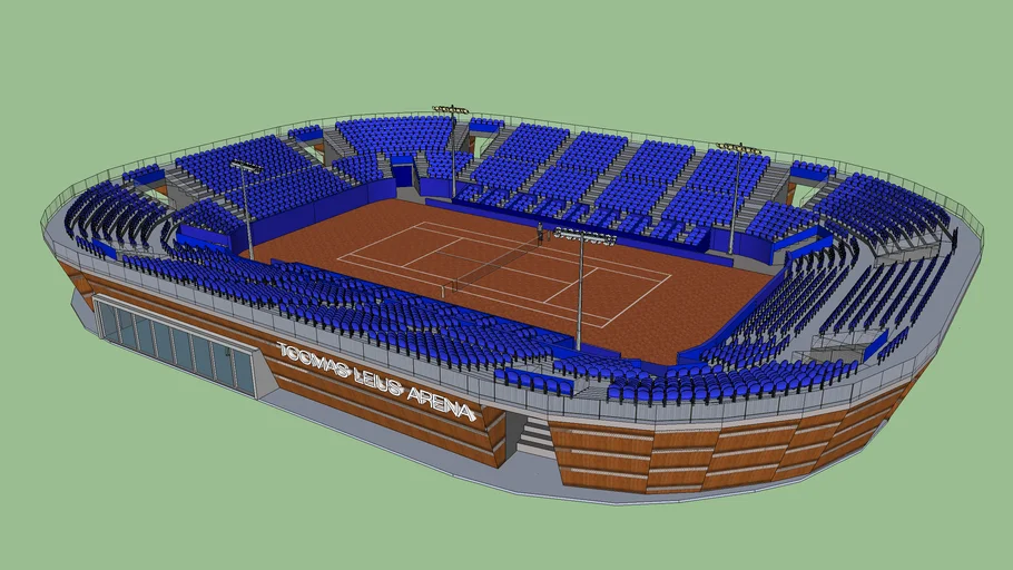Toomas Leius arena tennis | 3D Warehouse