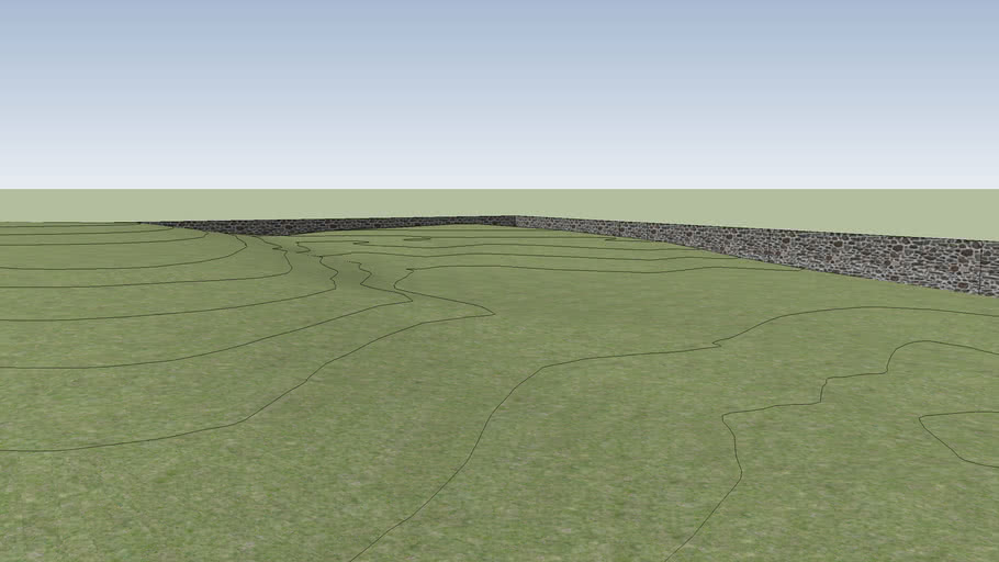 Topografía de terreno | 3D Warehouse