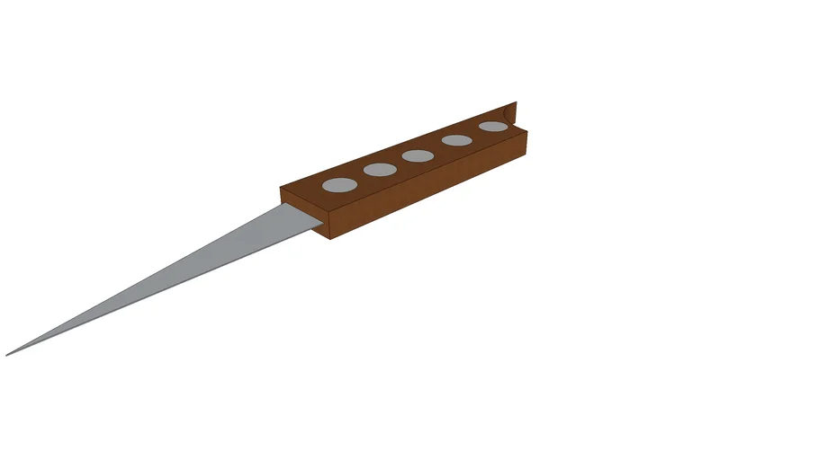 sharp knife | 3D Warehouse