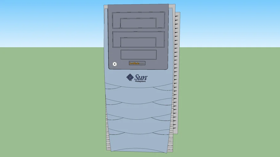 Sun Microsystems Sun Blade 2000 workstation computer | 3D Warehouse