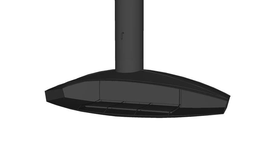 Antefocus fireplace by Focus Creation | 3D Warehouse