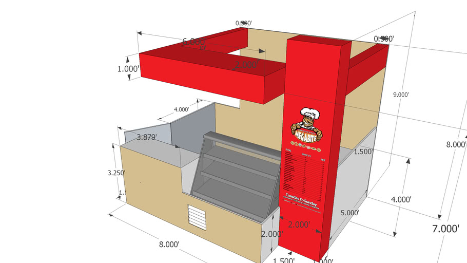 Hamlet Tuck Shop | 3D Warehouse
