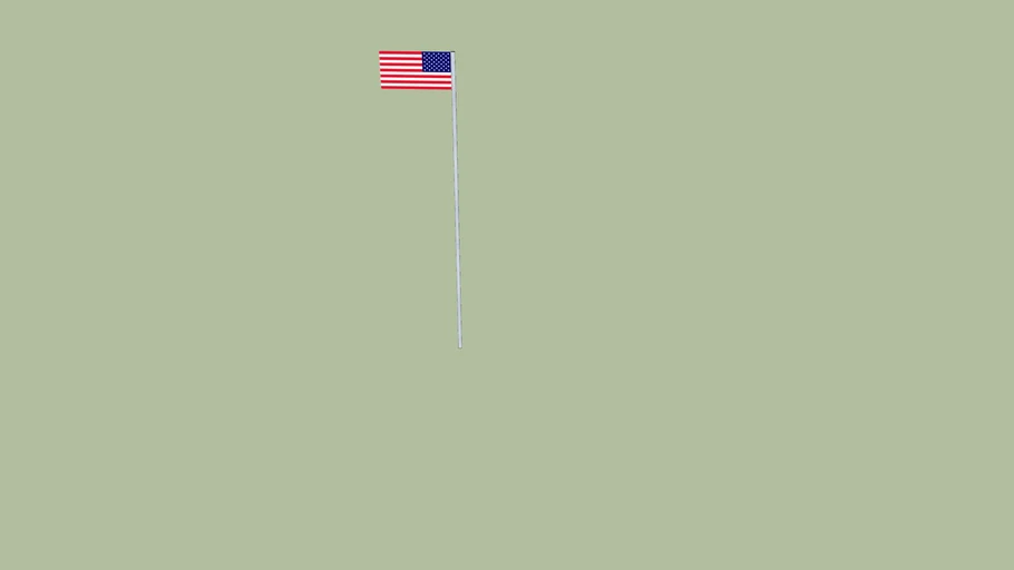 American flag | 3D Warehouse