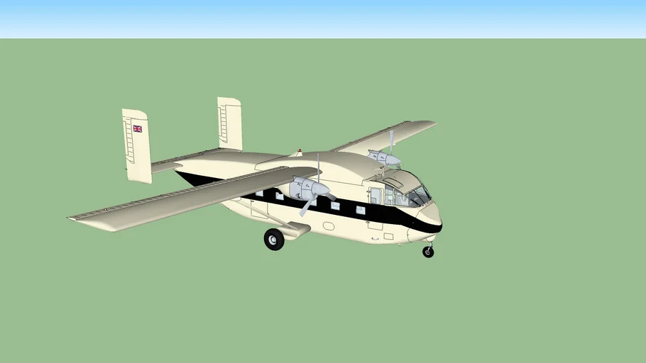 SHORT Skyvan-british- FULL INTERIOR | 3D Warehouse