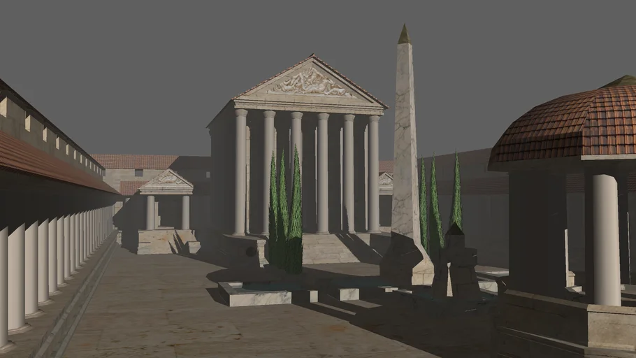 Roman Forum Model