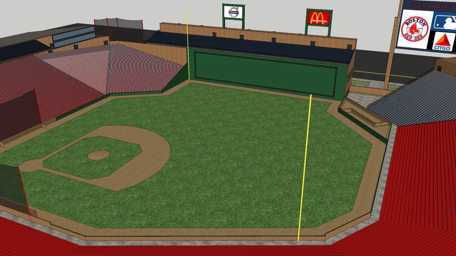 Baseball field | 3D Warehouse