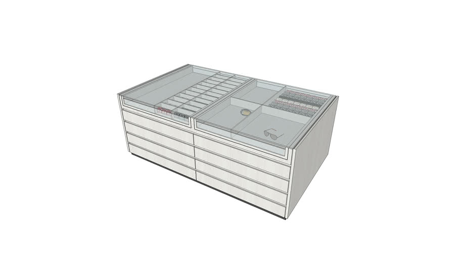 Walk-in island | 3D Warehouse