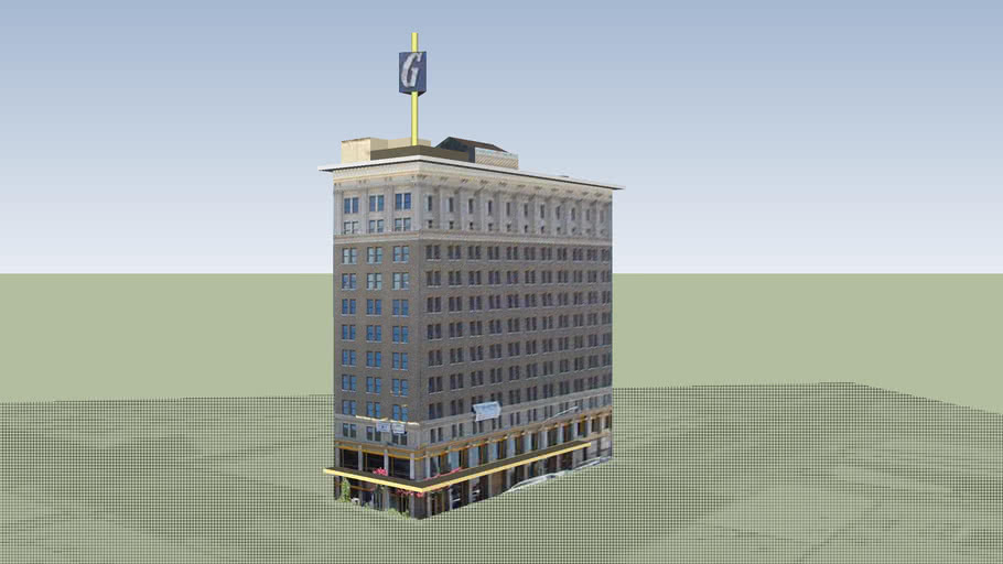 Mattei Building - Fresno, California | 3D Warehouse