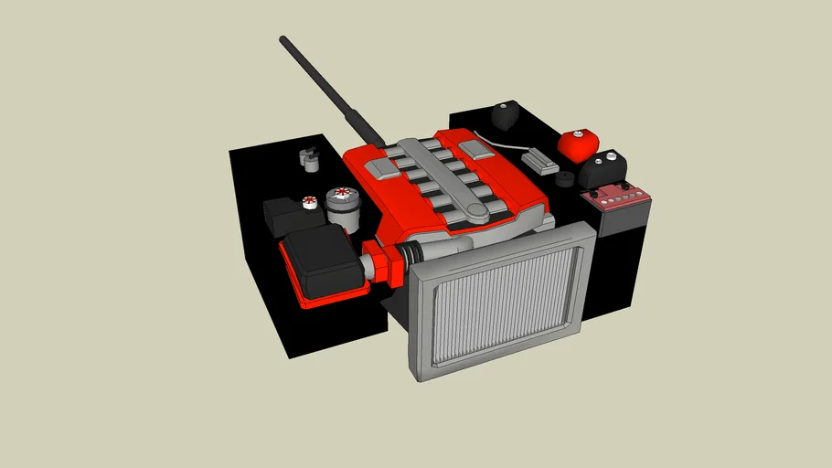 car engine | 3D Warehouse