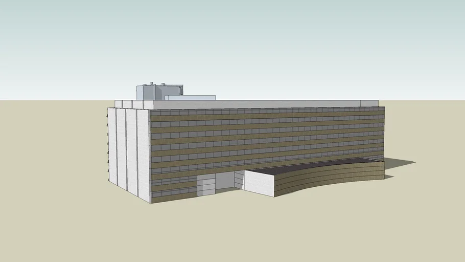 Sacramento Federal courthouse(old version) | 3D Warehouse