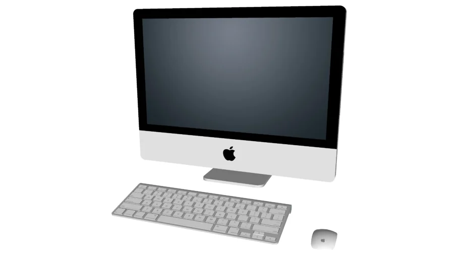 Imac Desktop Computer - Detailed | 3D Warehouse