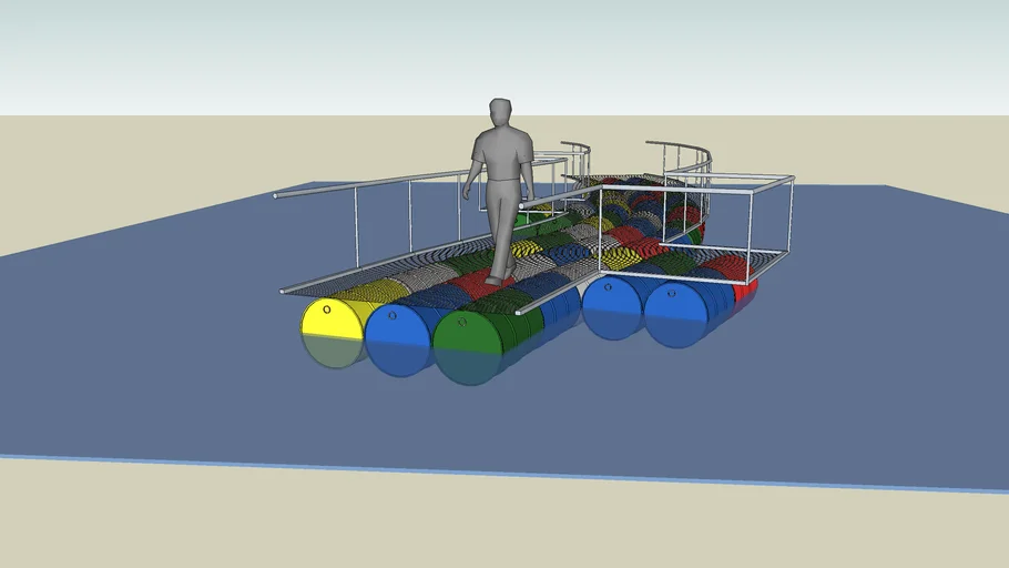 Floating walk | 3D Warehouse