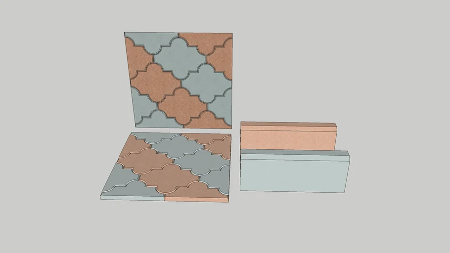 Garden paving stones | 3D Warehouse