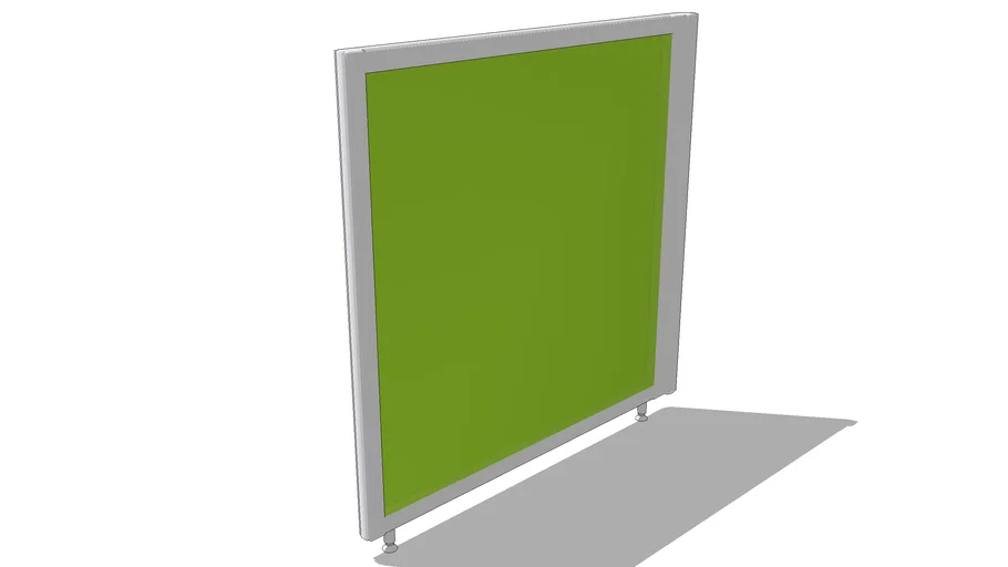 BAY-130 Screen (RH) | 3D Warehouse